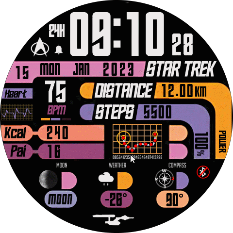 Star Trek LCARS 2 (Amazfit Balance ) by asoo - Amazfit Balance | 🇺🇦 ...