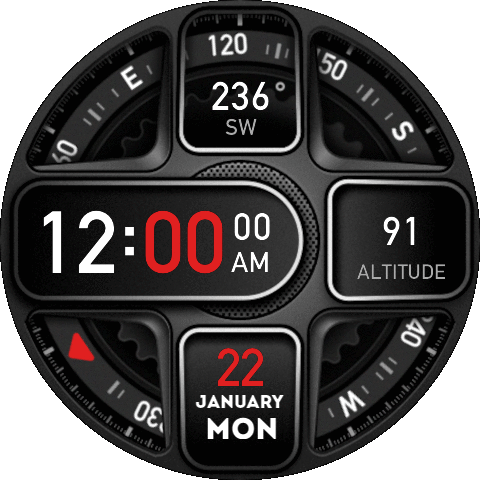 Textured Compass by Avoska1988 - Amazfit Balance | 🇺🇦 AmazFit, Zepp ...