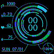 Jarvis HUD by srijansaxena11 - Amazfit Bip | 🇺🇦 AmazFit, Zepp, Xiaomi ...