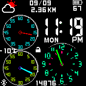 Speed Meter Analog & Digital by shamssuny - Amazfit Bip | 🇺🇦 AmazFit ...