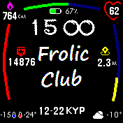 «Frolic Club watch» by imizfanatic - Amazfit Bip / Bip Lite / Bip S ...