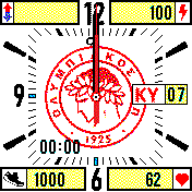 olympiakos greece watch face greek vercion by mad max - Amazfit Bip ...