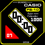 Casio FS-10 por Wisnutimbul - Amazfit Bip | 🇺🇦 Catalogo de Watch faces ...