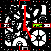 «Skeleton Analogous Black and White» by Orlando - Amazfit Bip | AmazFit ...