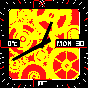«Skeleton Yellow ans Red» by Orlando - Amazfit Bip / Bip Lite / Bip S ...