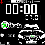 Scoda Ver.3 por VovonE - Amazfit Bip | 🇺🇦 Catalogo de Watch faces ...