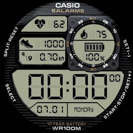 JanChan_CASIO_remake_GTR47 by Jan Chan - Amazfit GTR • 47mm