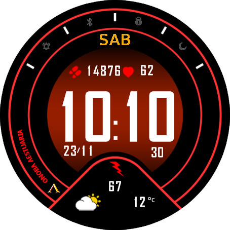 «ONOBA DISCO ROJO» by Manuel Angel - Amazfit GTR • 47mm | AmazFit, Zepp ...