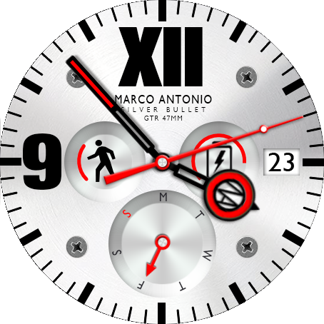 Silver Bullet v2 by Katumi74 - Amazfit GTR • 47mm | 🇺🇦 AmazFit, Zepp ...