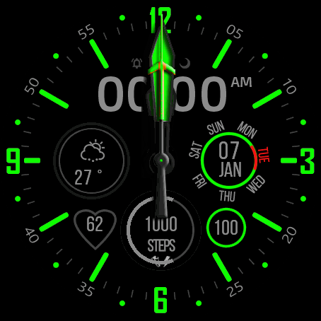 «Mariner Green» by py2fg - Amazfit GTR (GTR Lite) | AmazFit, Xiaomi ...