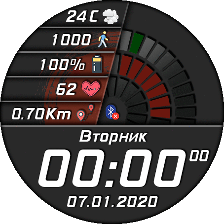 ST-10 por Stezko - Amazfit GTR • 47mm | 🇺🇦 Catalogo de Watch faces ...