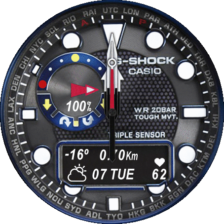 «Casio_01_47» by vmv105 - Amazfit GTR • 47mm | AmazFit, Zepp, Xiaomi ...