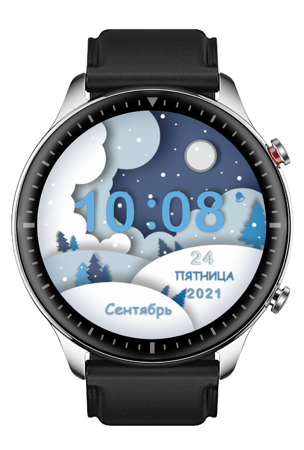 Winter Paper by markn - Amazfit GTR • GTR 2 | 🇺🇦 AmazFit, Zepp, Xiaomi ...