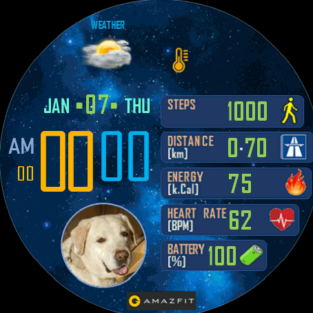 Digital_Dog_Improved by Hi-Bruno - Amazfit GTR • 47mm | 🇺🇦 AmazFit ...