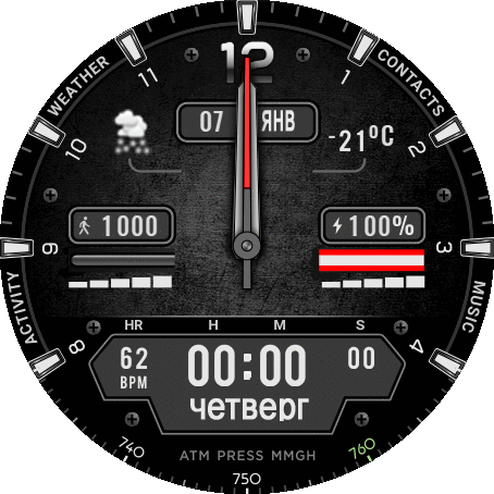WFP_2000L por Aleks62 - Amazfit GTR • 47mm | 🇺🇦 Catalogo de Watch faces ...