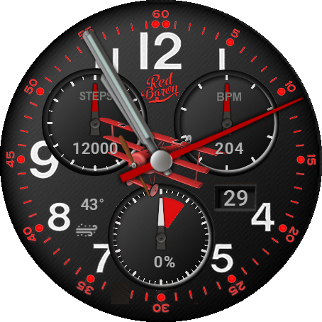 Red Baron by Superwitschi - Amazfit GTR • GTR 2 | 🇺🇦 AmazFit, Zepp ...