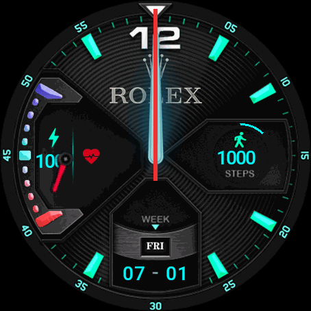 rolex_neon_fp_47 by Picajets - Amazfit GTR • 47mm | 🇺🇦 AmazFit, Zepp ...