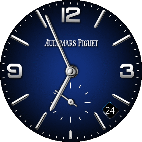 AP Black Blue - Code 1159 by AmeliaH - Amazfit GTR • GTR 3 Pro