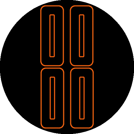 Apple Orange Numerals Duo Double Outline by nhattanmtt - Amazfit GTR ...