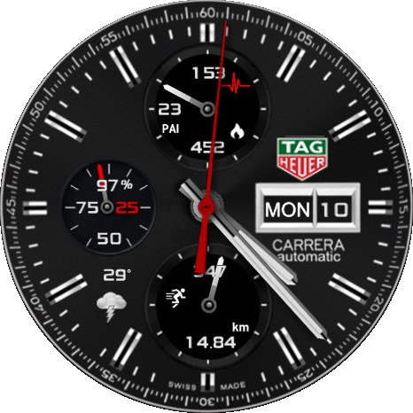 Tag Heuer Carrera by Superwitschi - Amazfit GTR • GTR 4 | 🇺🇦 AmazFit ...