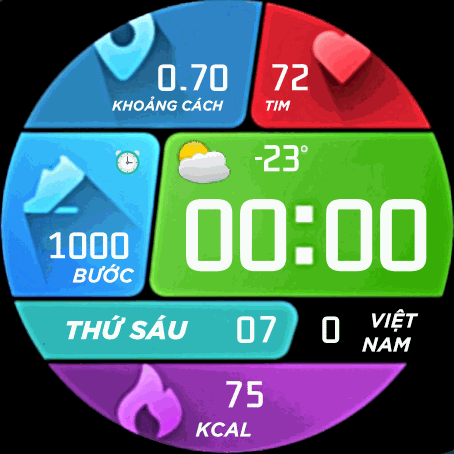 Watch face color by Trieuandroid - Amazfit GTR • GTR 2 | 🇺🇦 AmazFit ...