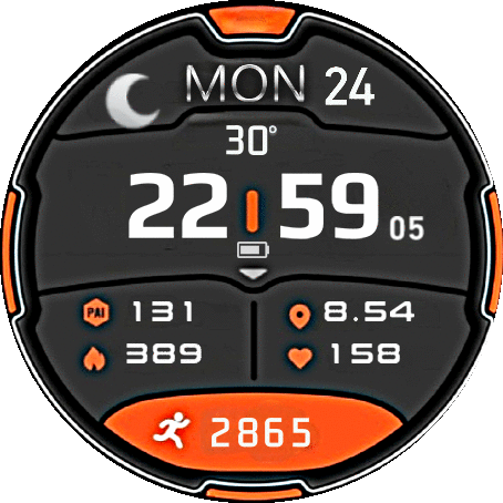 Orange Speed by rush2112 - Amazfit GTR • GTR 2 | 🇺🇦 AmazFit, Zepp ...