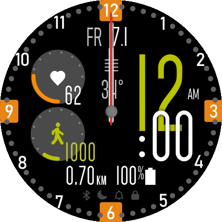 Orange by mhotar - Amazfit GTR • 47mm | 🇺🇦 AmazFit, Zepp, Xiaomi ...