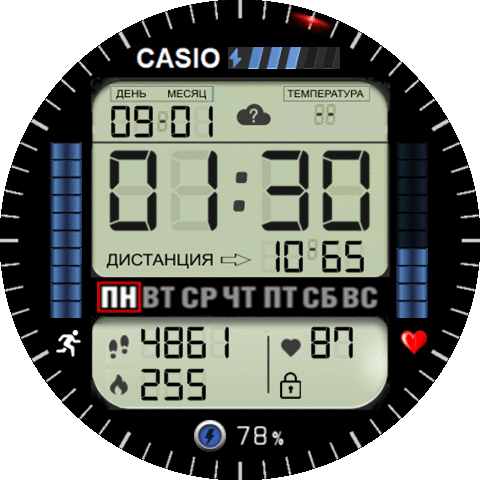 Casio_fantasy_mod by levand68 - Amazfit GTR • GTR 3 Pro | 🇺🇦 AmazFit ...