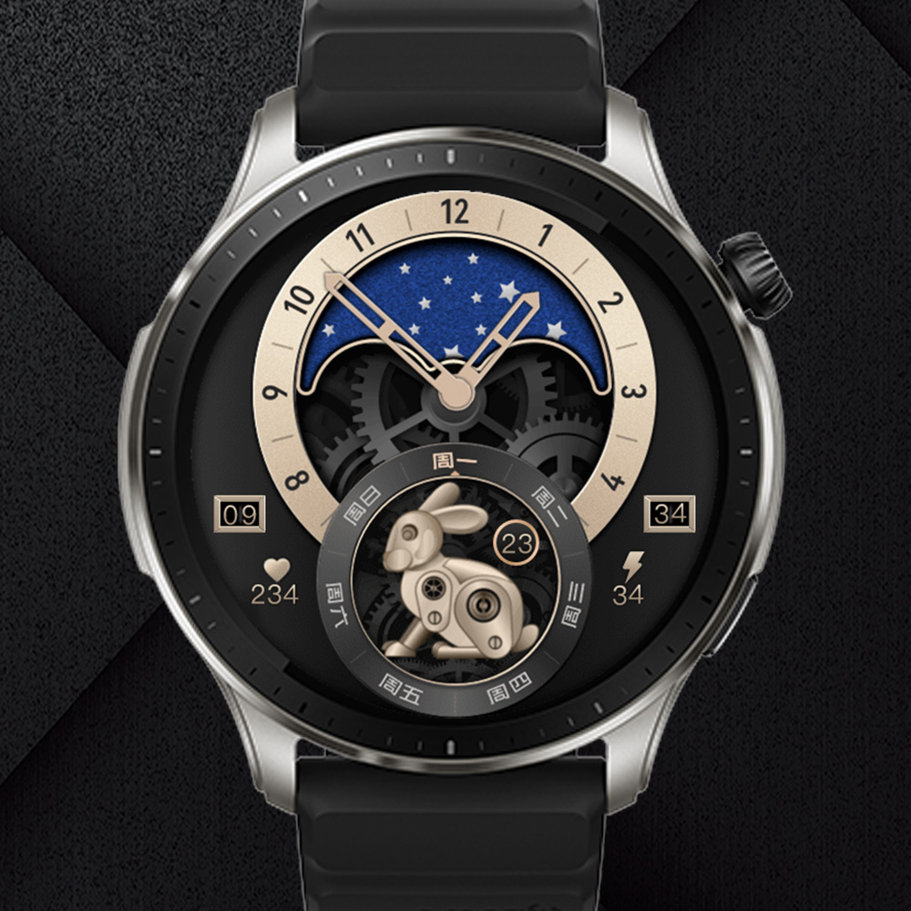 Stars and bright moon by YINGOS - Amazfit GTR • GTR 4 | 🇺🇦 AmazFit ...
