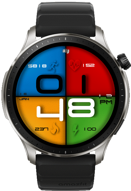 Digital 4 Colours by Xemic - Amazfit GTR • GTR 4 | 🇺🇦 AmazFit, Zepp ...