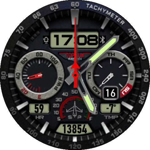 TOP GUN Maverick by Anoniem - Amazfit GTR • GTR 3 | Amazfit Watch faces