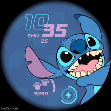 Stitch Neon by Lucassuave15 - Amazfit GTR • GTR 2 | 🇺🇦 AmazFit, Zepp ...