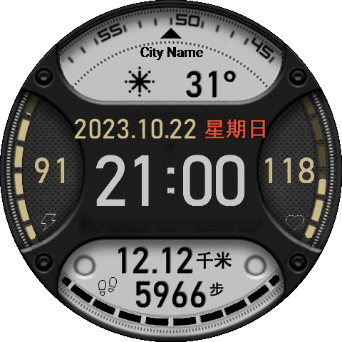 Overlay Digital Chinese by ypeagle - Amazfit GTR • GTR 3 Pro | 🇺🇦 ...