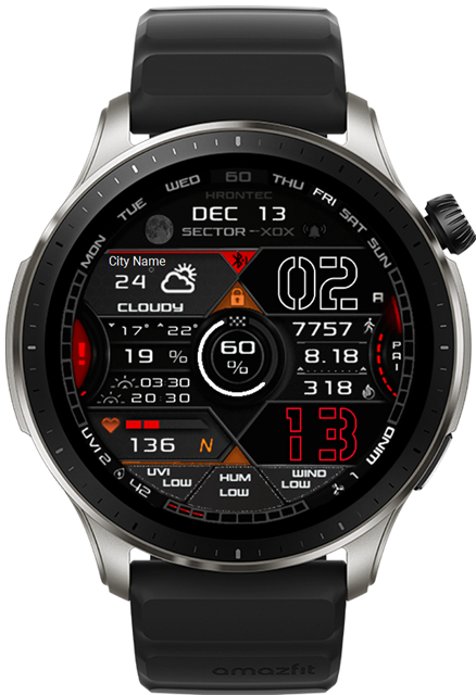 HT GTR4 009B Sector XoX Level 3 by alien777 - Amazfit GTR • GTR 4 | 🇺🇦 ...