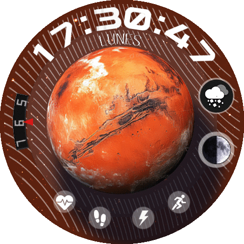 Watch Marte por Magalito - Amazfit GTR • GTR 3 Pro | 🇺🇦 Catalogo de Watch faces AmazFit, Zepp ...