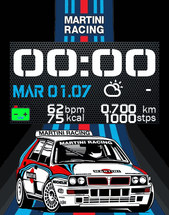 Delta Martini Racing by Johnnyska88 - Amazfit GTS