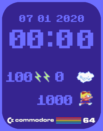 «commodore 64 theme» by rybajda - Amazfit GTS | AmazFit, Zepp, Xiaomi ...