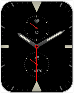 GTS1 mod gts2 jarum red by bibiet - Amazfit GTS | AmazFit, Zepp, Xiaomi ...