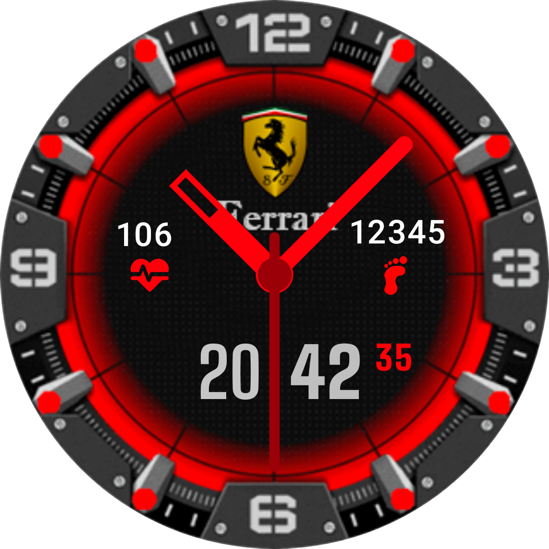 Ferrari red by TheCrow27 - Haylou RT LS05S | AmazFit, Zepp, Xiaomi ...