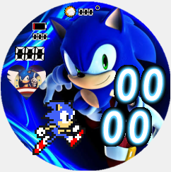 sonic watchface by eliaskaow - Haylou Solar LS05 | 🇺🇦 AmazFit, Zepp ...