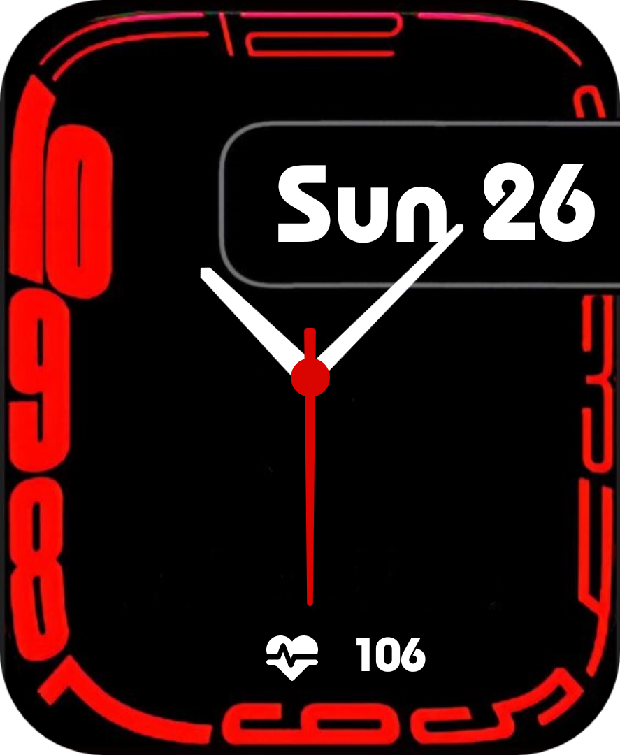 Apple watch red by Batman.ali - Haylou RS4 | 🇺🇦 AmazFit, Zepp, Xiaomi ...