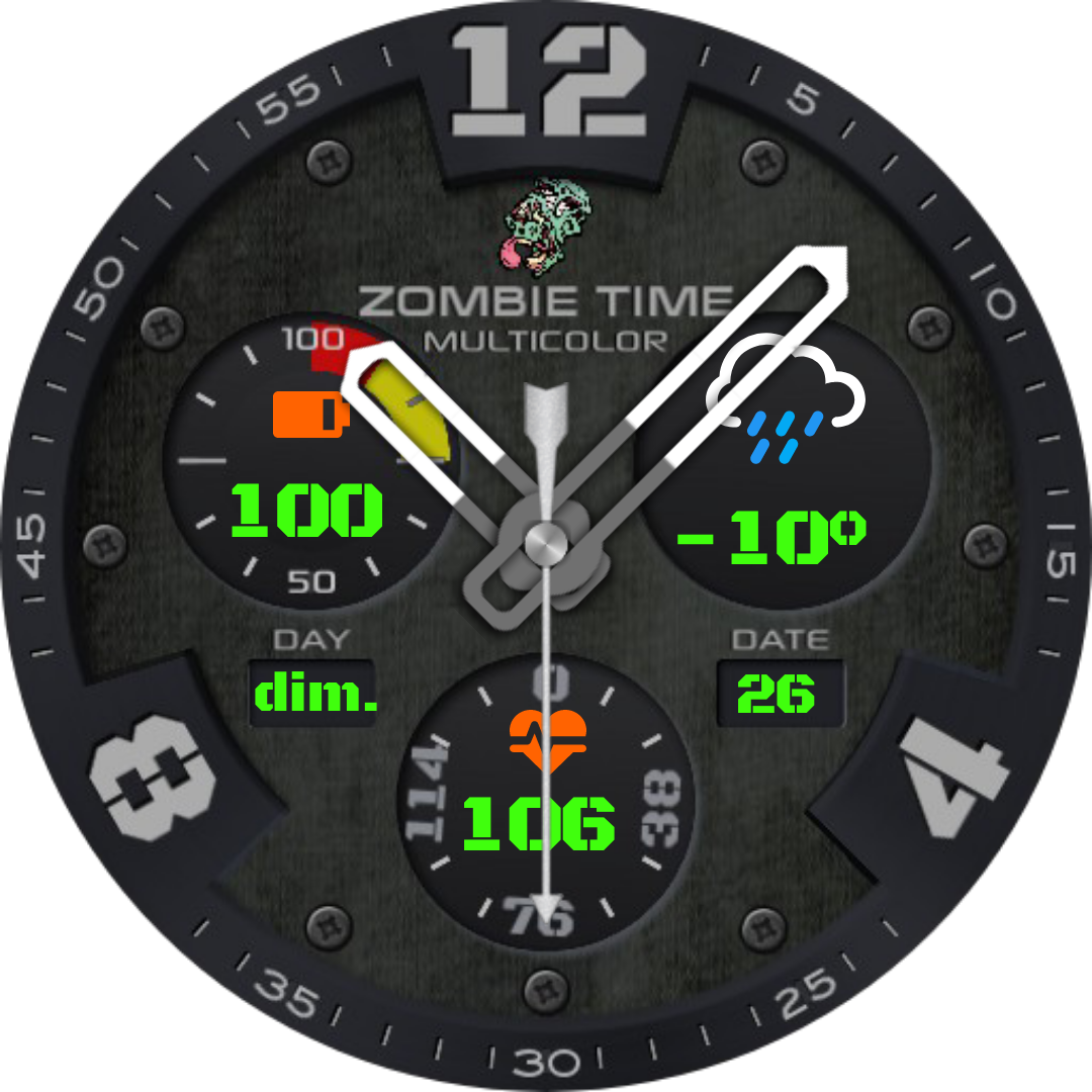 Zombie Time NB by Nouredine98 - Haylou Solar LS05 | 🇺🇦 AmazFit, Zepp ...