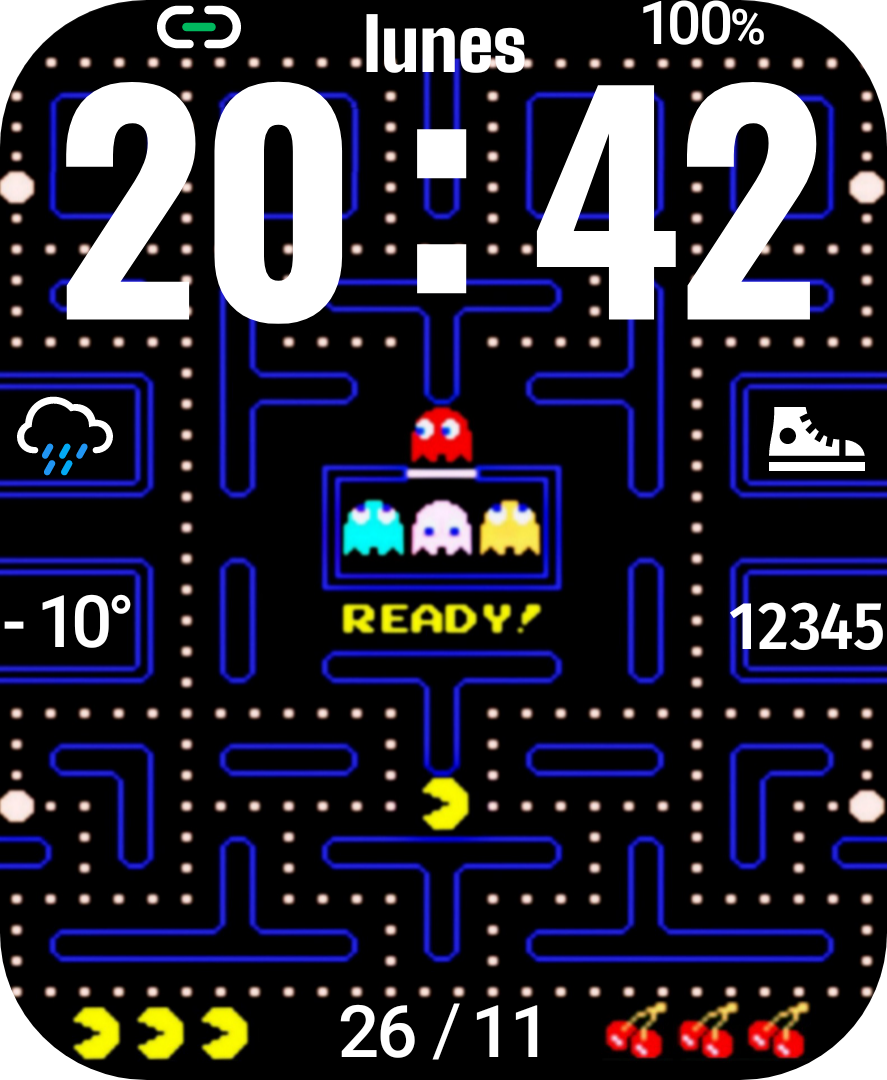 Pac-man by OscArcade - Haylou RS4 | 🇺🇦 AmazFit, Zepp, Xiaomi, Haylou ...