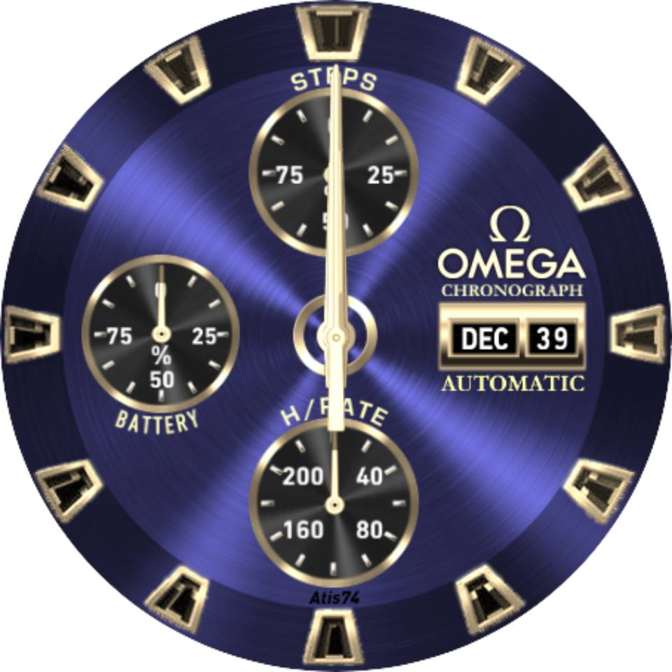 «OMEGA_v2» by atis74000 - Huawei Watch GT / GT 2 / GT 2e | AmazFit ...