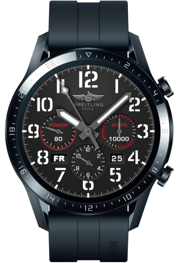 Breitling Avenger Red by Drakowed - Huawei Watch GT/GT 2 46mm | 🇺🇦 ...