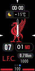 «Liverpool FC Analog & Digital Clock» by mukh.sharuf - Xiaomi Mi Band 4 ...