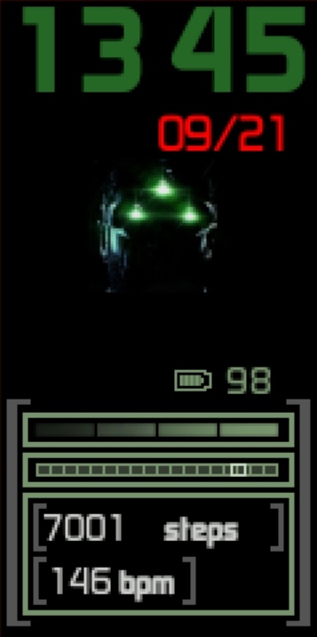 «Splinter Cell» by Besiuk - Xiaomi Mi Band 4 | AmazFit, Zepp, Xiaomi ...