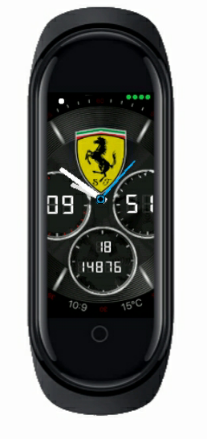 Ferrari executive by soyyo - Xiaomi Mi Band 4 | 🇺🇦 AmazFit, Zepp ...