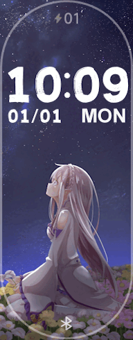 Anime Girl (SM9) by neux - Xiaomi Smart Band 9 | 🇺🇦 AmazFit, Zepp ...