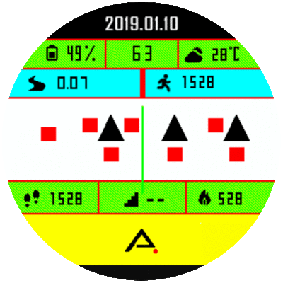 «Digit with Shapes» by juanl - Amazfit Pace, Stratos | AmazFit, Zepp ...